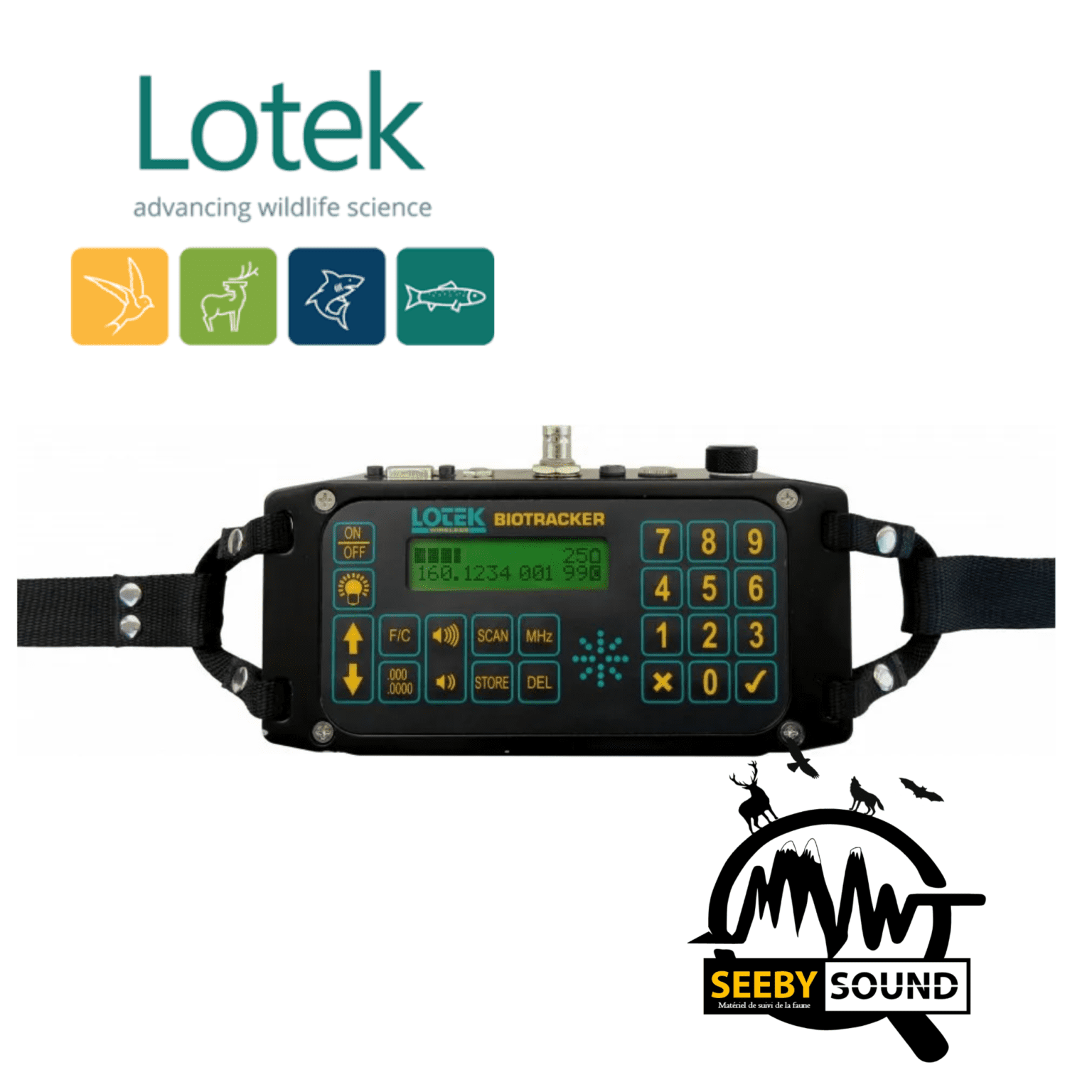 LOTEK BIOTRACKER VHF RECEIVER - Récepteur de télémétrie / Radio ...